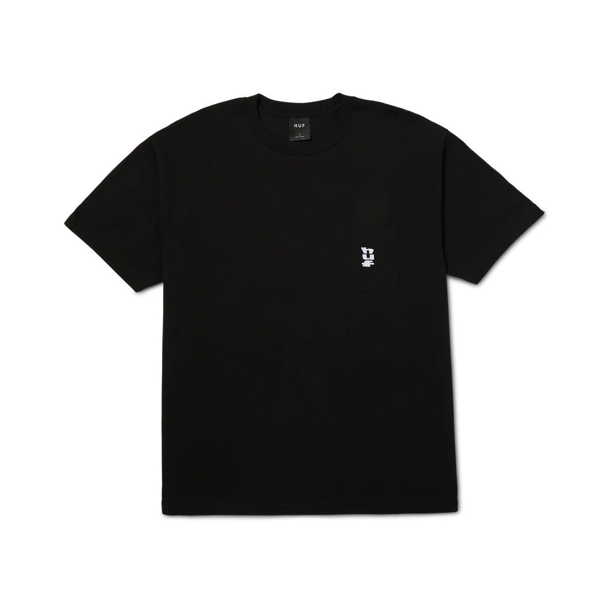 Polera Huf MegaBlast Pocket Black – Infiniteclothescl