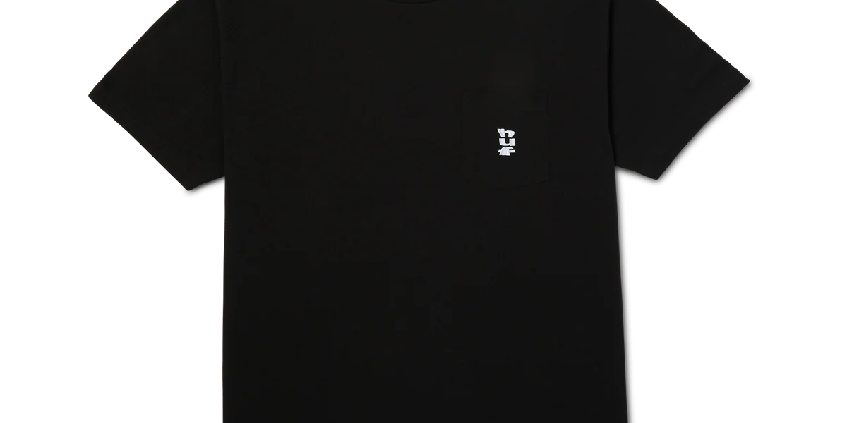 Polera Huf MegaBlast Pocket Black – Infiniteclothescl