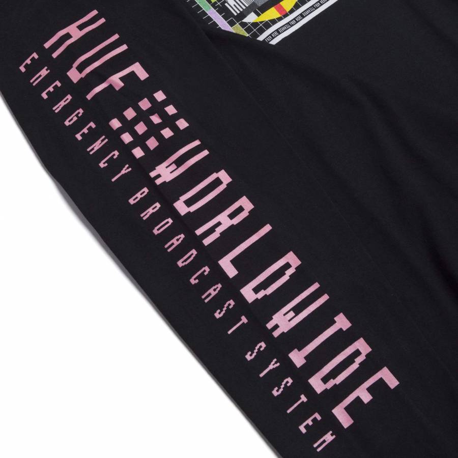 Polera Huf Manga Larga Test Screen Black – Infiniteclothescl